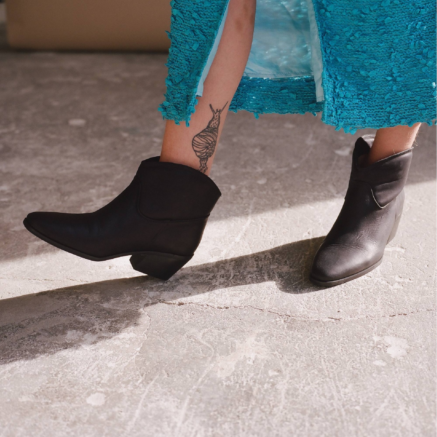 Dio Cawboy Boots, waxed black OUTLET | Balagan Studio