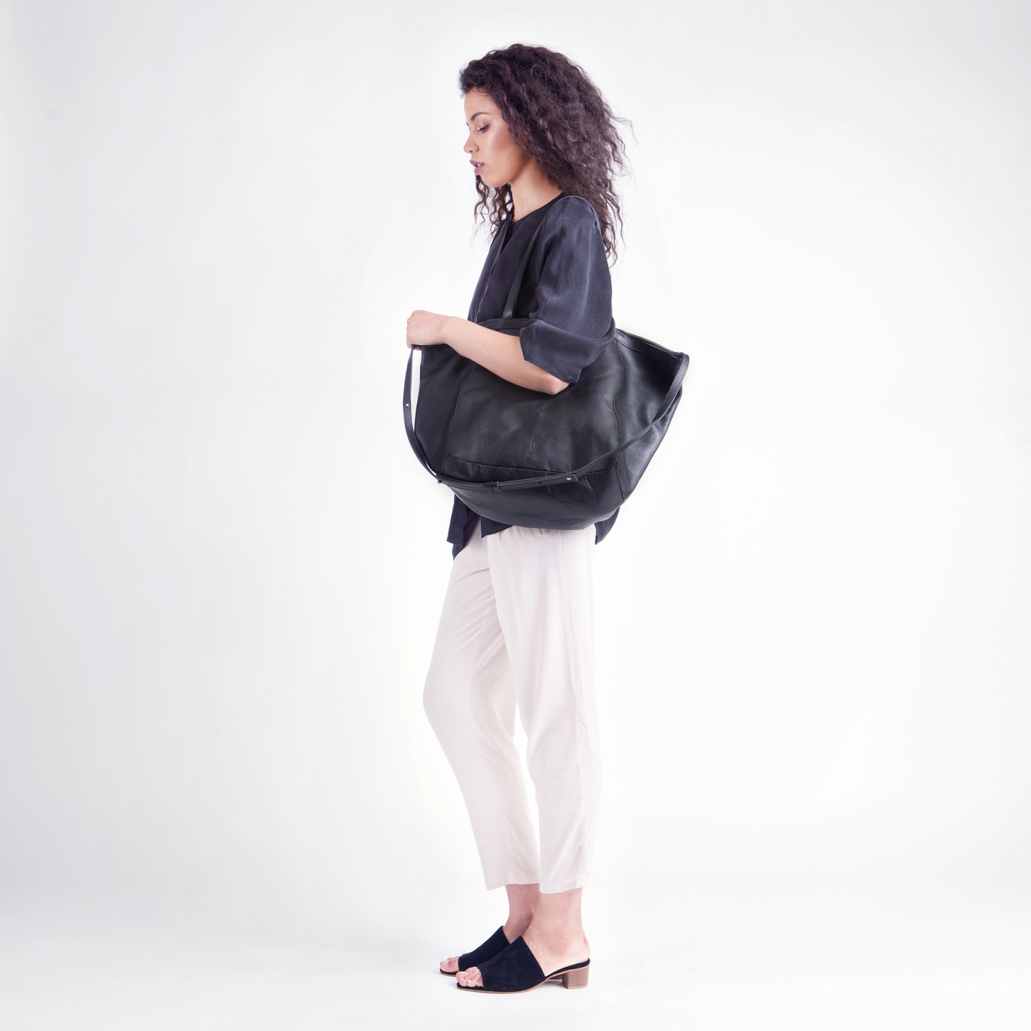 Ima Bag XL, black OUTLET | Balagan Studio