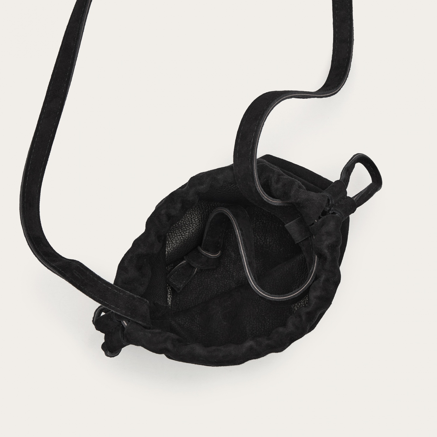 Dima Bag S, black velvet | Balagan Studio