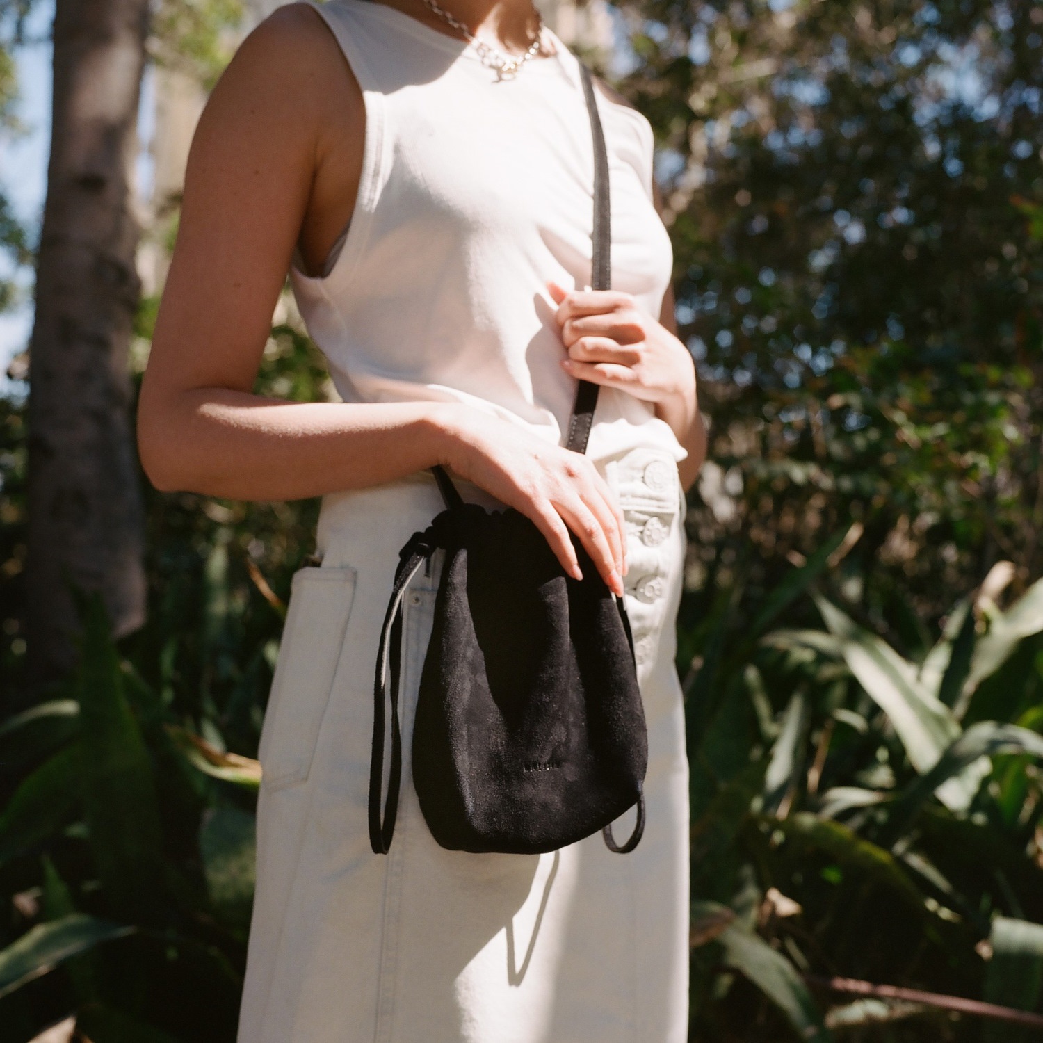 Dima Bag, black velvet | Balagan Studio