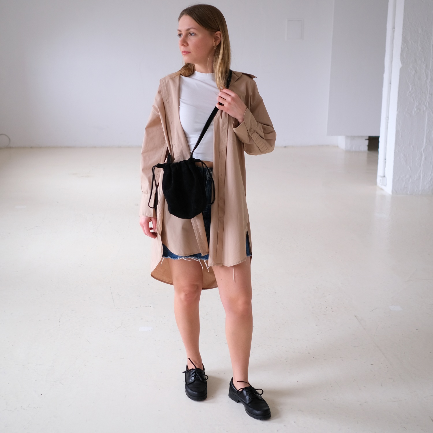 Dima Bag, black velvet | Balagan Studio