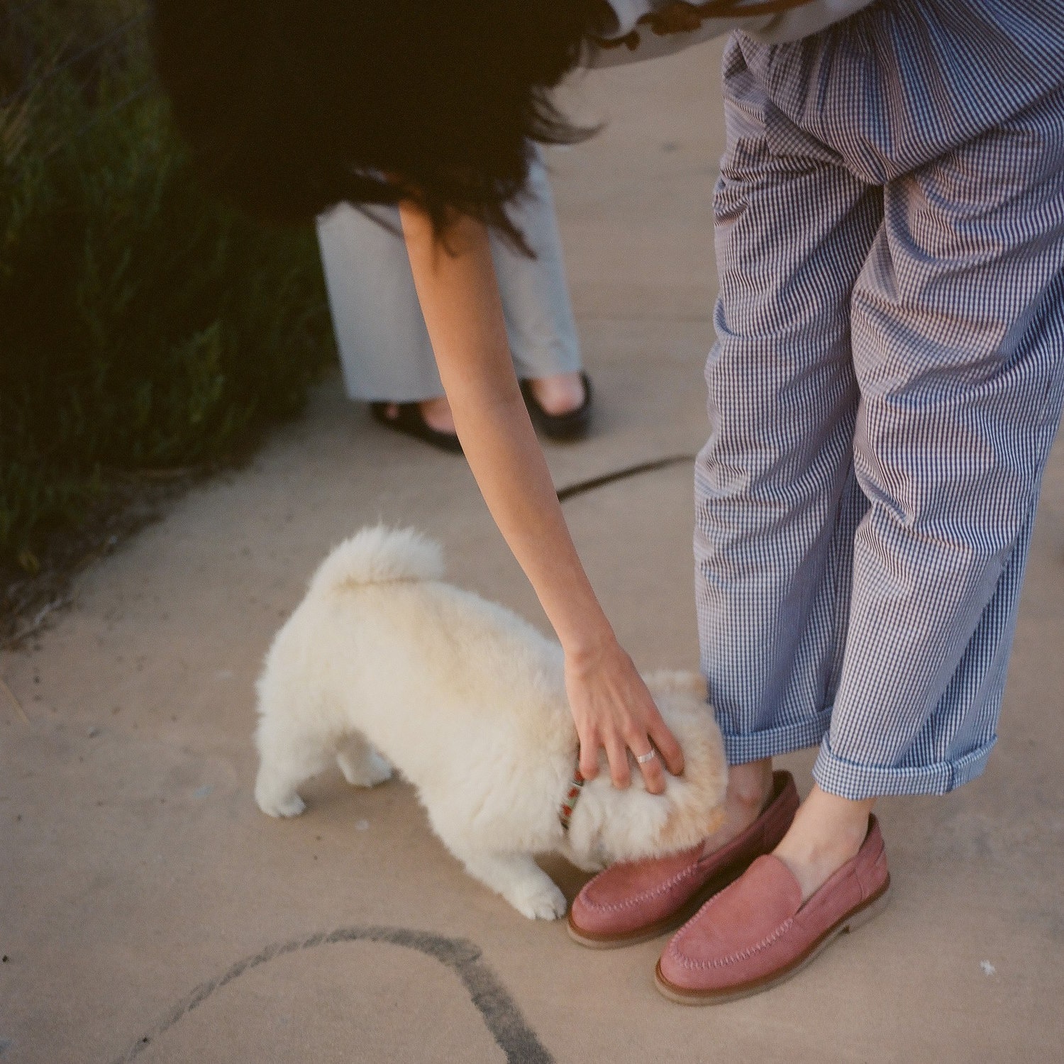 Agora Flats, dusty rose nubuck | Balagan Studio