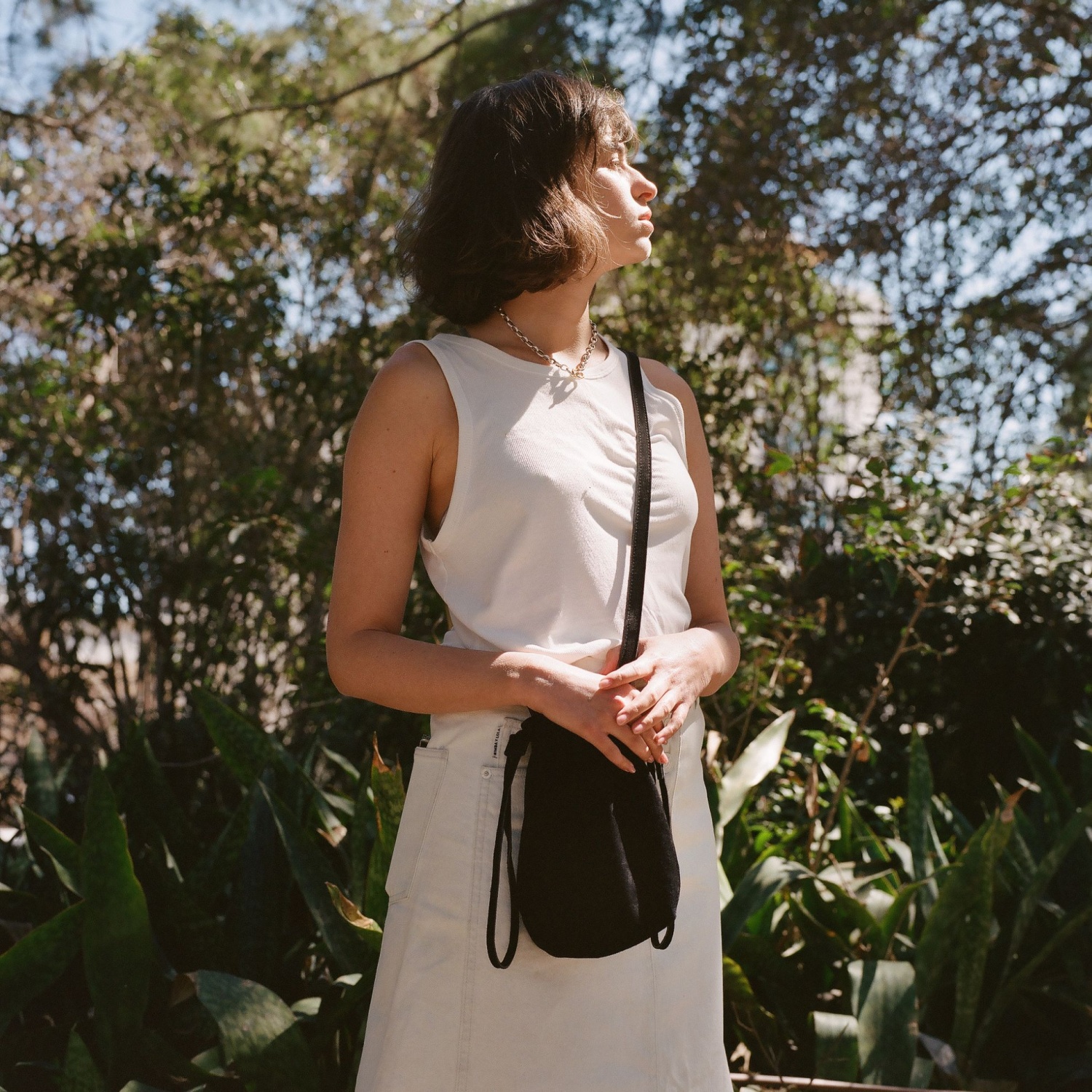 Dima Bag, black velvet | Balagan Studio