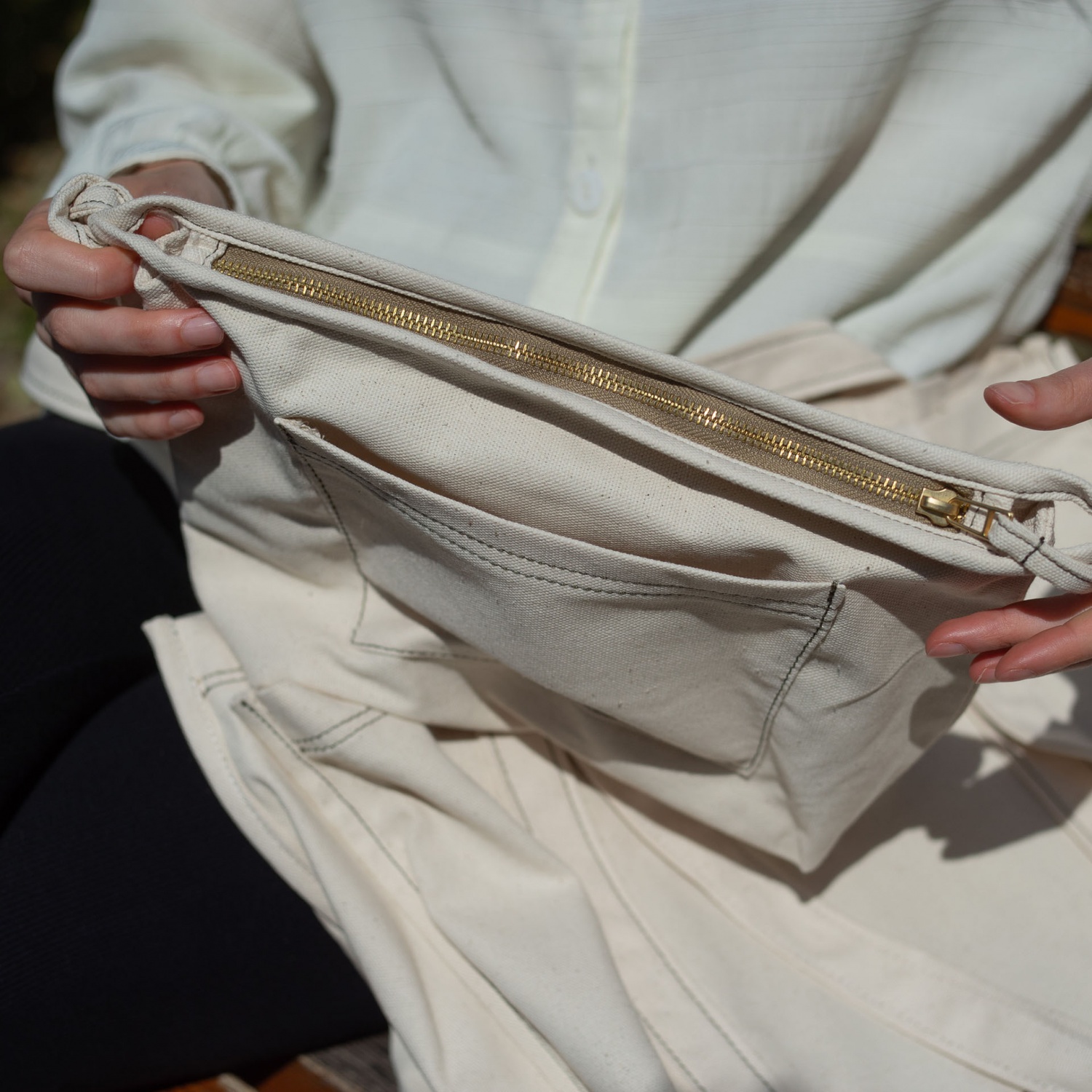 Yofi beaty case, cream | Balagan Studio