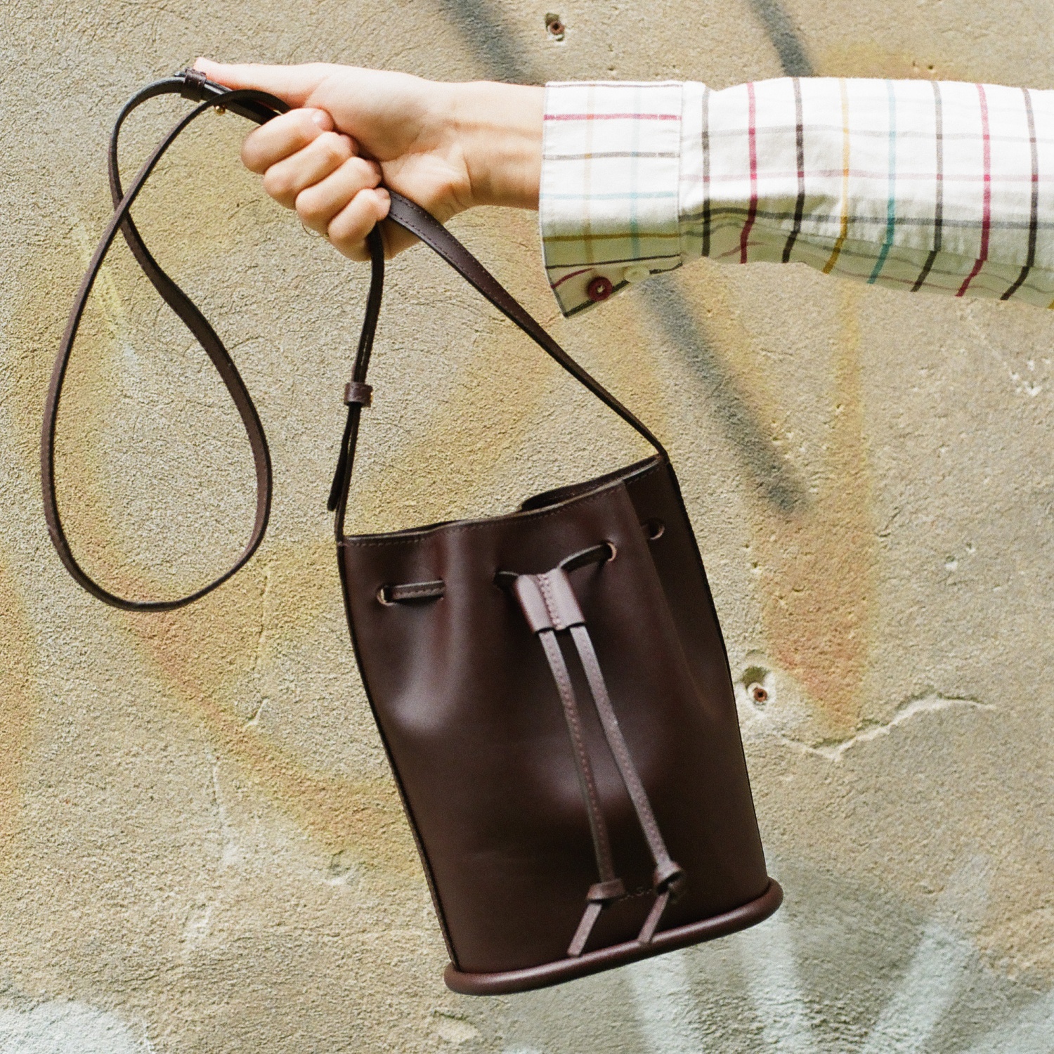 Dli Mini bag, dark chocolate | Balagan Studio