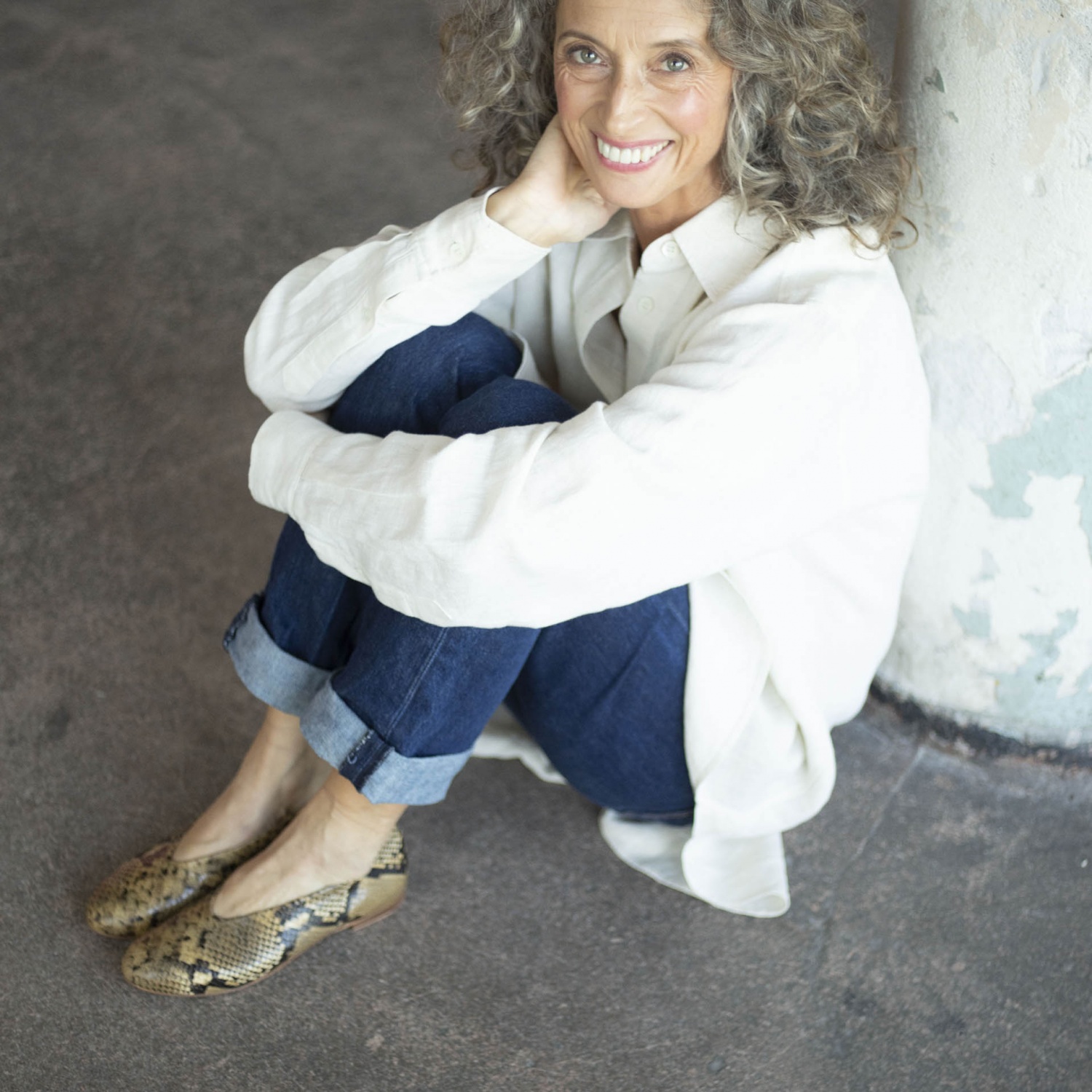 Opera Ballerina, brown python pattern | Balagan Studio