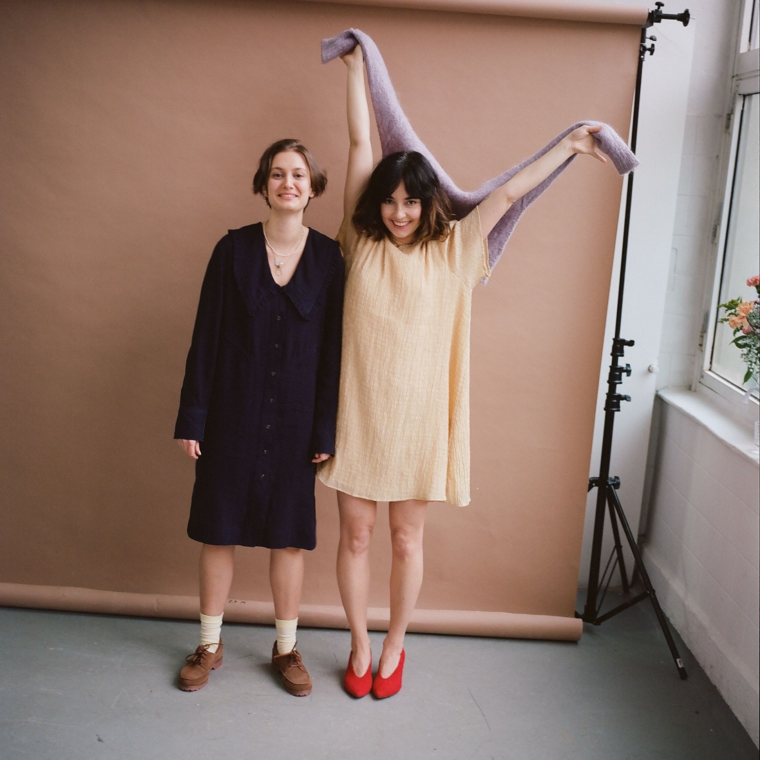 Tefer Flats, desert brown velvet | Balagan Studio