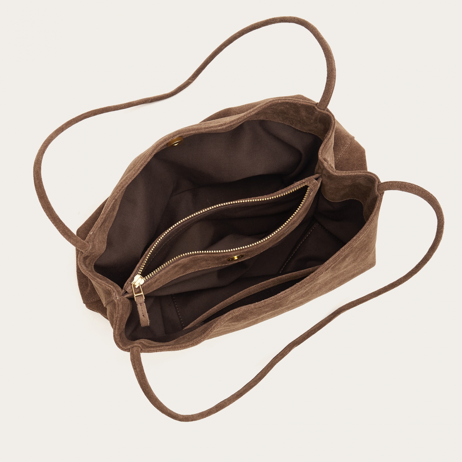 Eva Bag L, mokka velvet | Balagan Studio