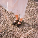 Louisine Ballerina, glossy black | Balagan Studio