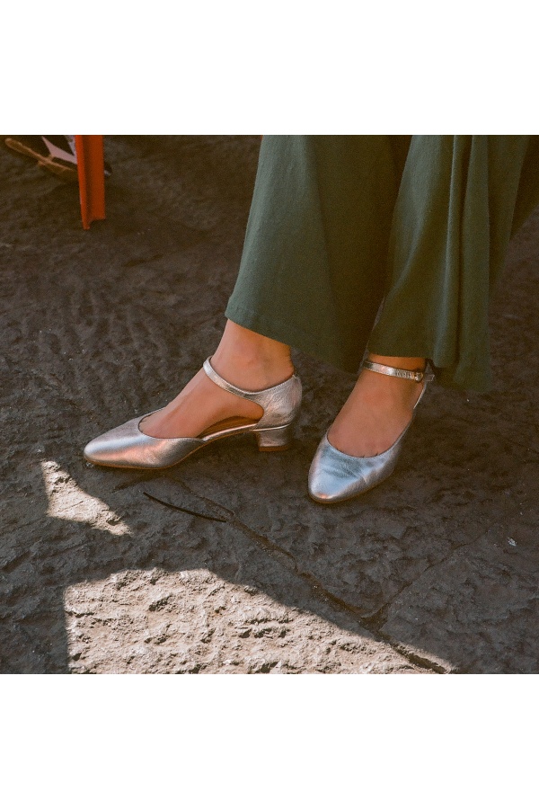 Forte Heels, silver | Balagan Studio