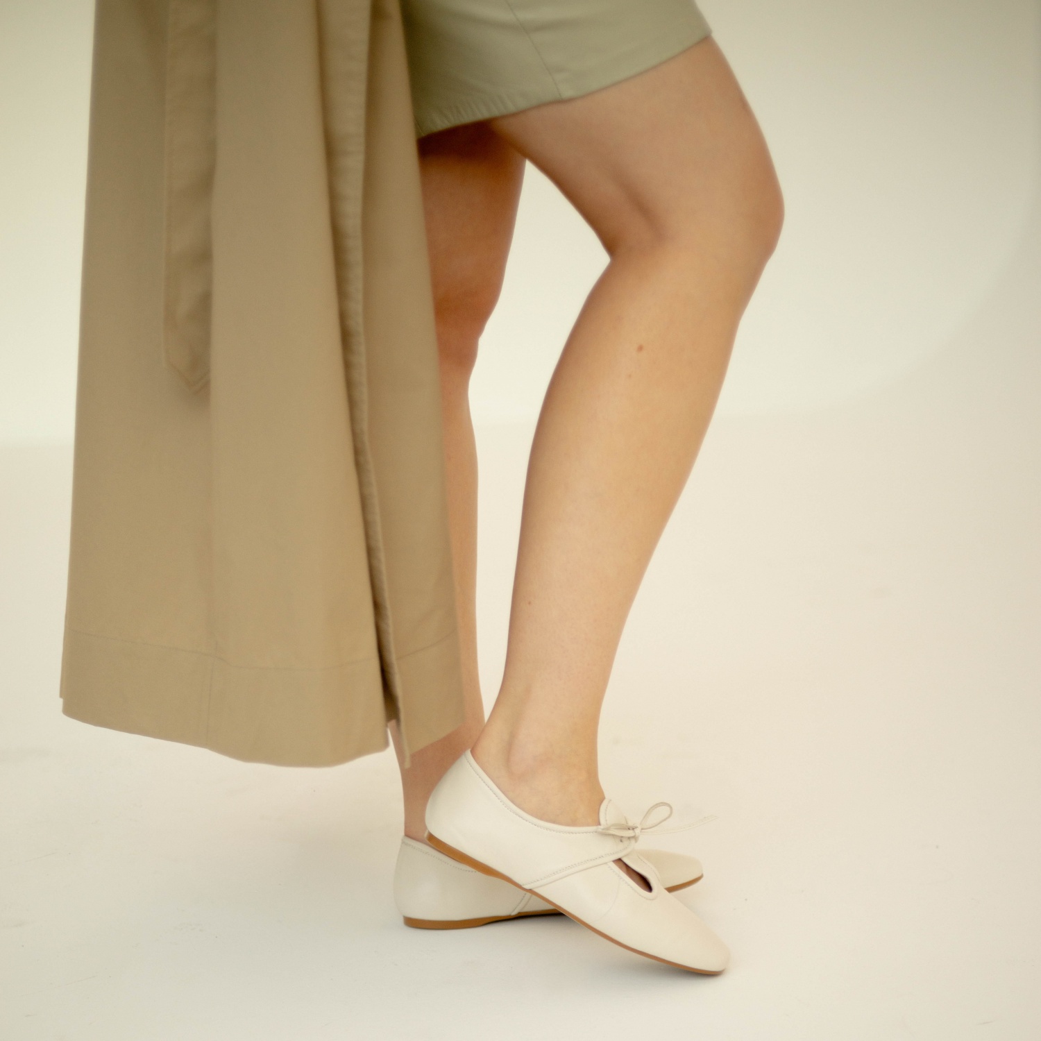 Parpar Flats, cream | Balagan Studio