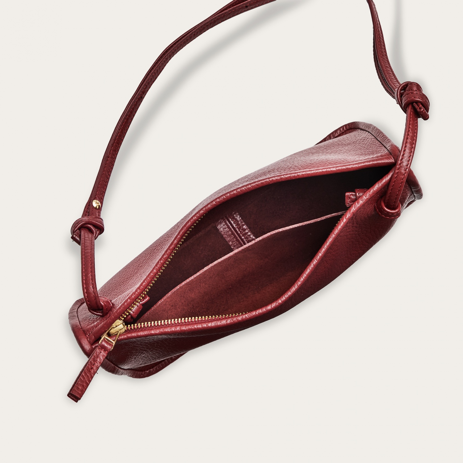 Suzanne Bag M, burgundy | Balagan Studio