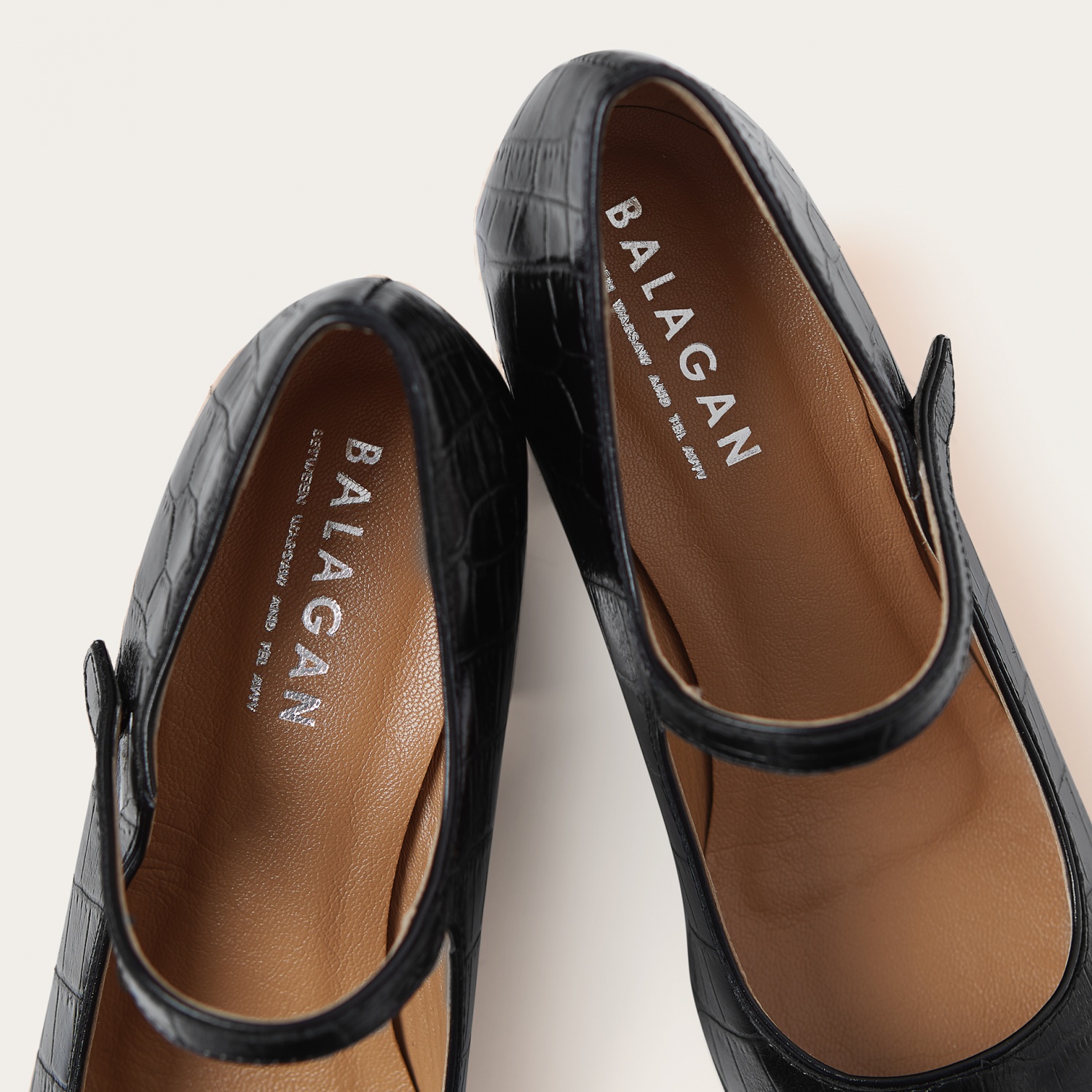 Dora High Heels, black croce | Balagan Studio