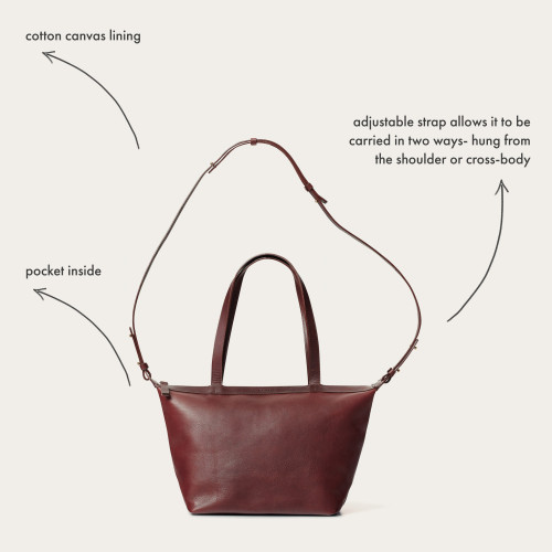Ima Bag M, brown | Balagan Studio