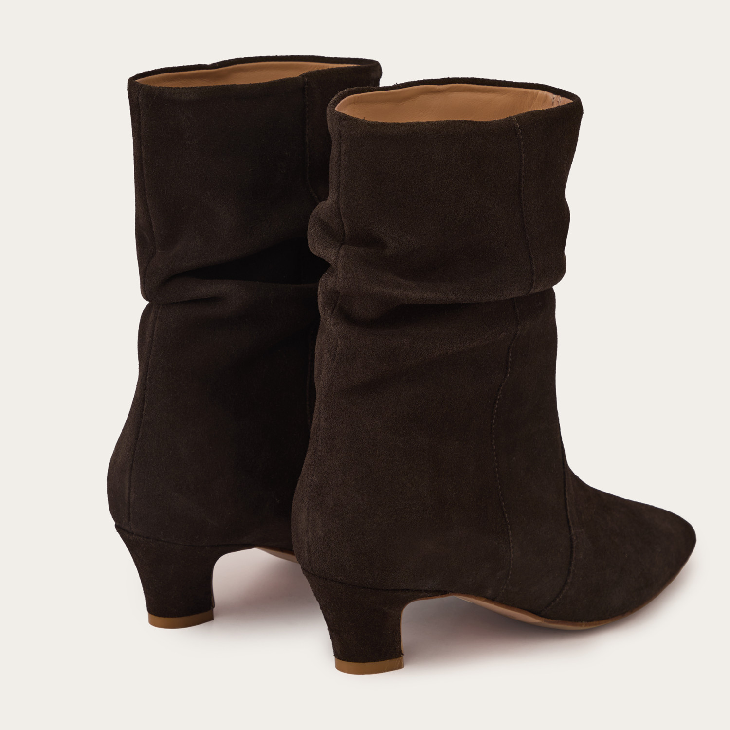 Fiona Boots, dark chocolate velvet| Balagan Studio