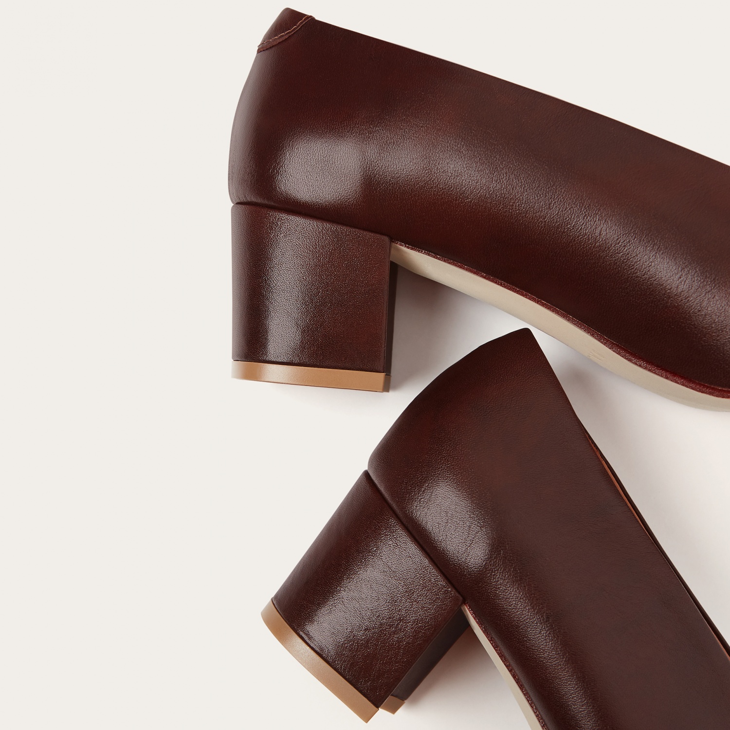 Leilot Heels, deep brown OUTLET | Balagan Studio