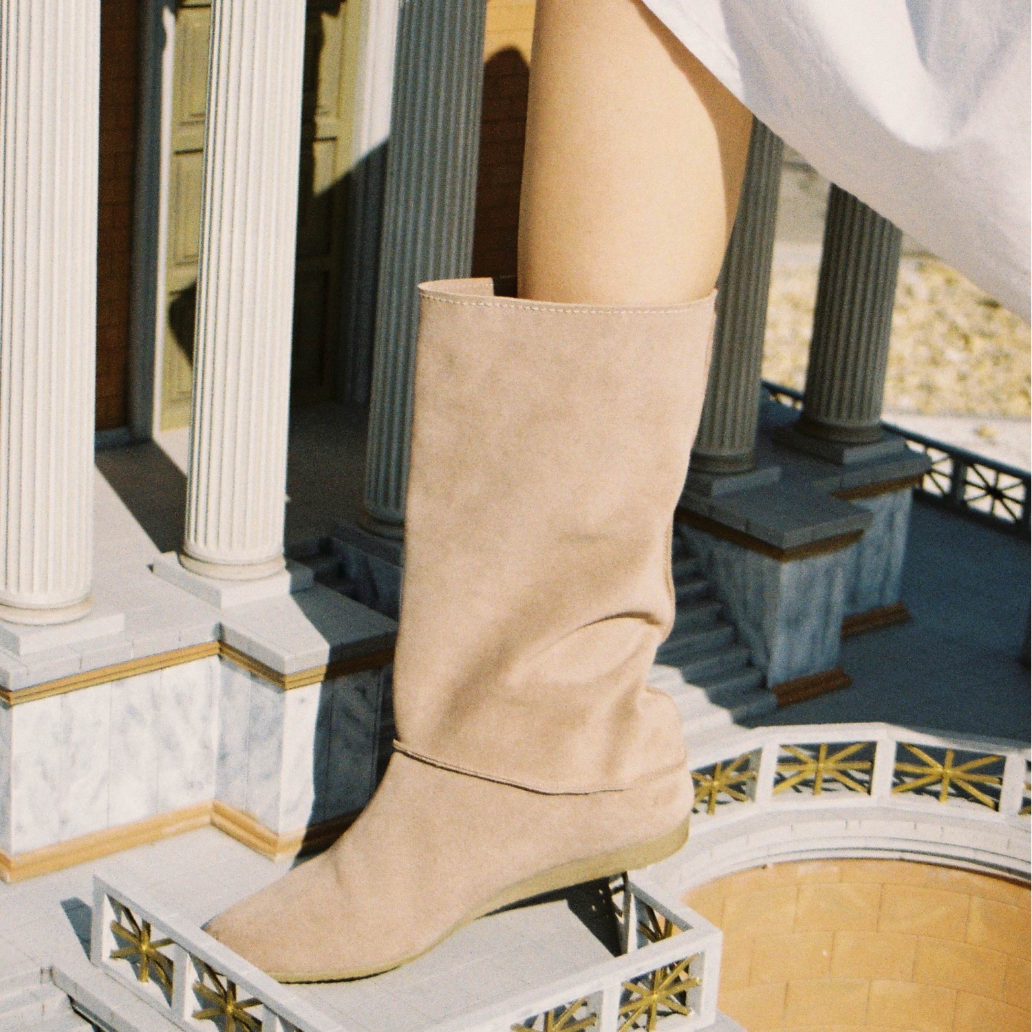 Sasha Boots, grey suede | Balagan Studio