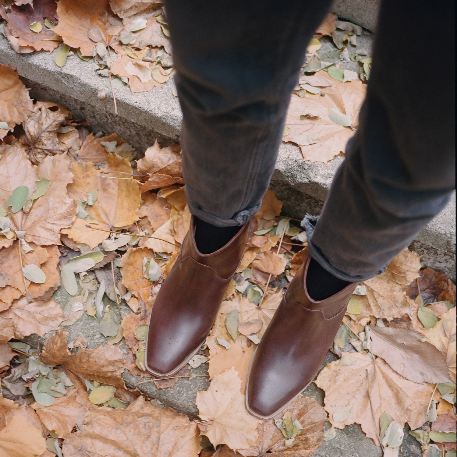 Dio Cawboy Boots, brown rustic | Balagan Studio